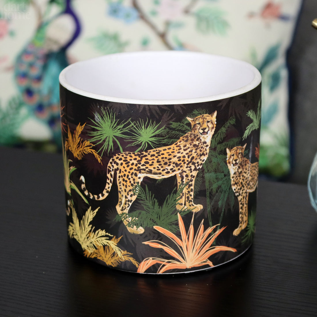 Darthome Black Safari Cheetah Plant Pot 12x10x12cm – Darthome Limited