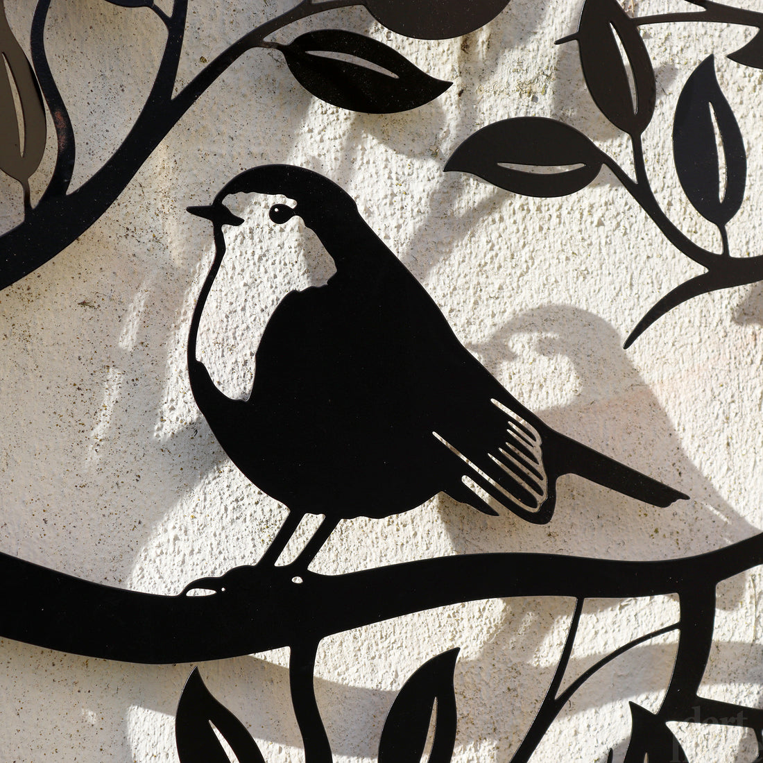 Darthome Black Metal Robin Silhouette Wall Art 50x50cm – Darthome Limited