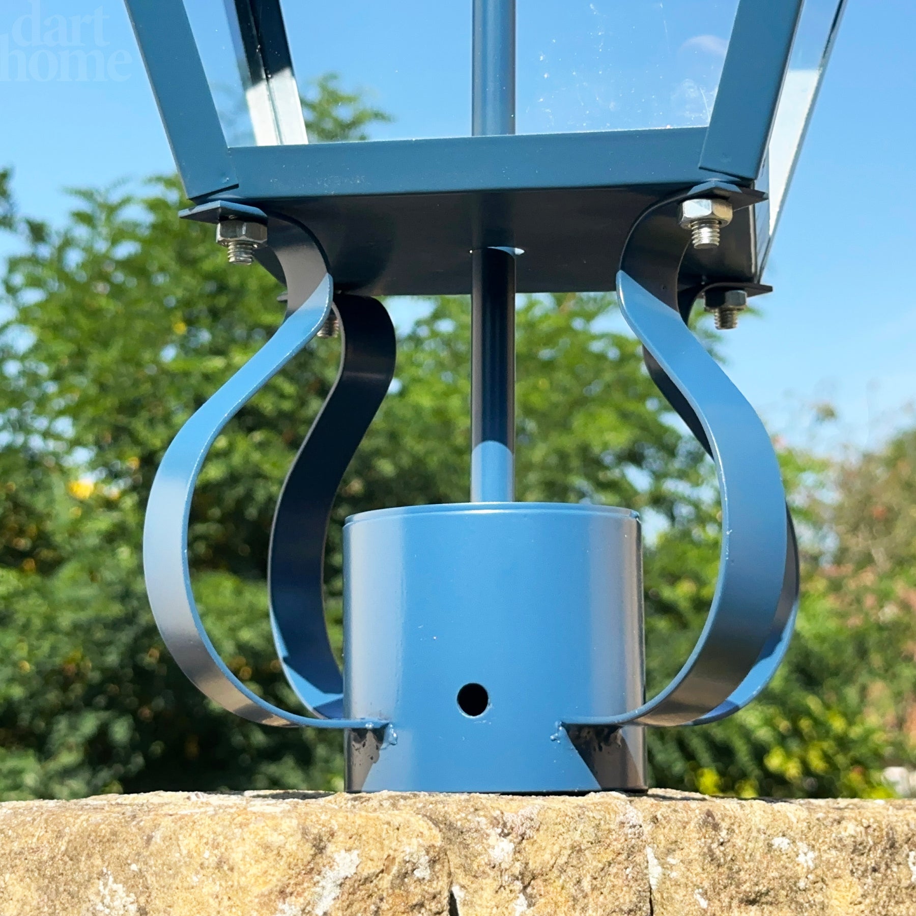 Darthome Blue Lamp Post Top Lantern 90cm – Darthome Limited