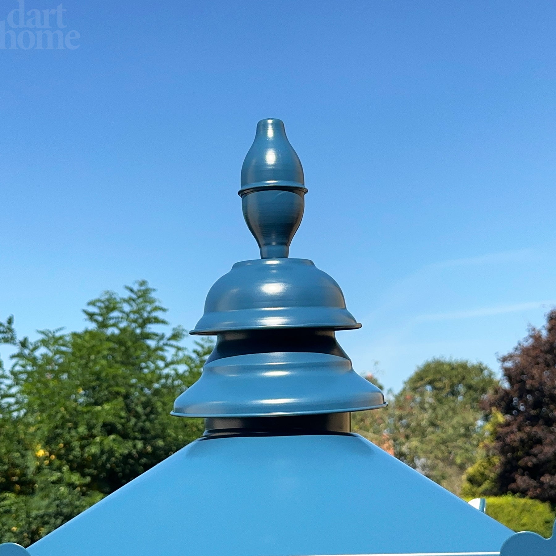 Darthome Blue Lamp Post Top Lantern 90cm – Darthome Limited