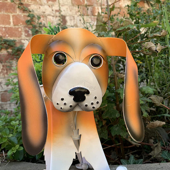 Darthome Metal Wobbly Beagle Dog Planter 28x20x16cm – Darthome Limited