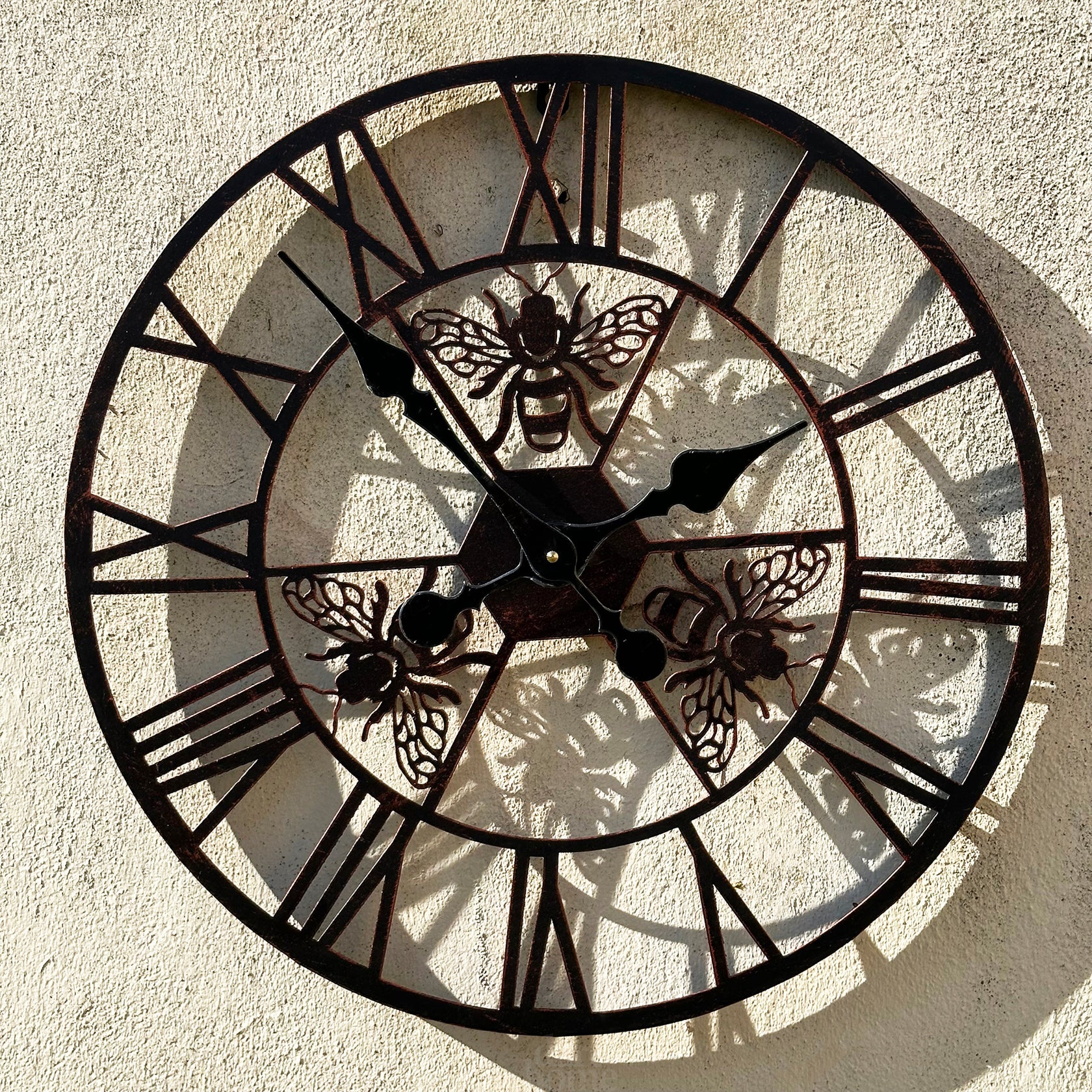 Darthome Copper Queen Bee Garden Clock 50cm – Darthome Limited